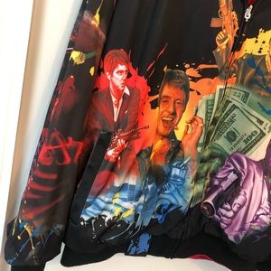 Shirts | Scarface Zip Up Hoodie Reversible | Poshmark